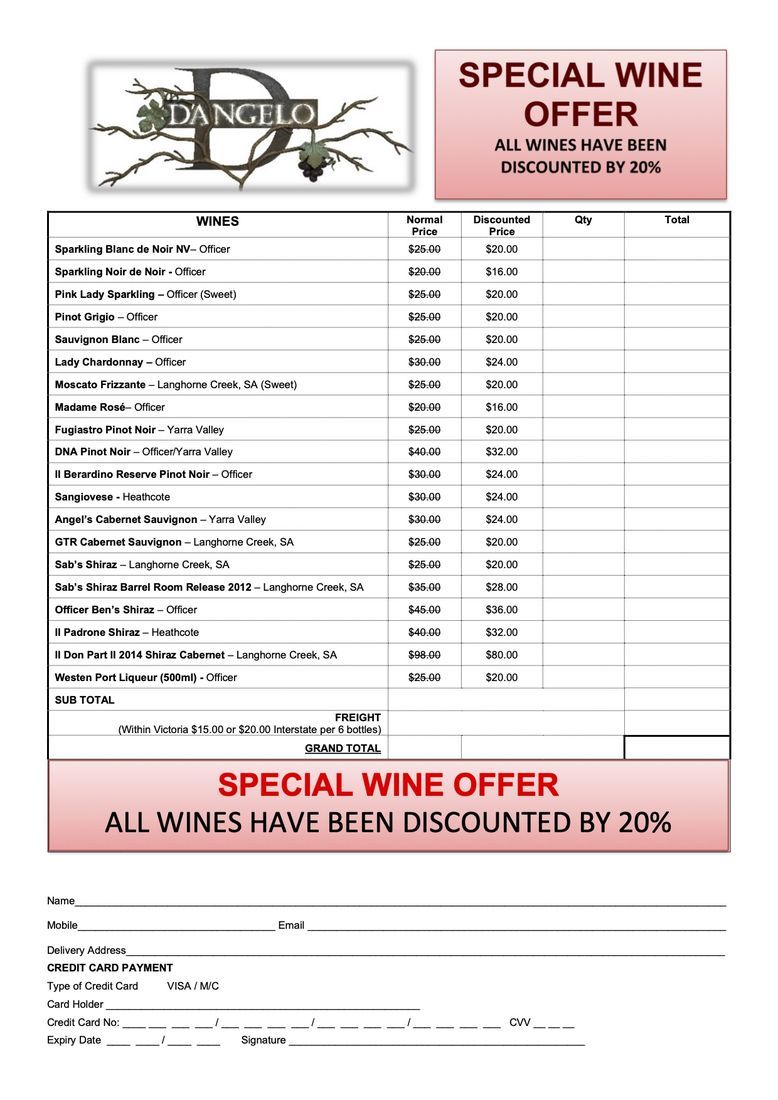 Winery, Vineyard, Australian Wine | D Angelo Estate Wines